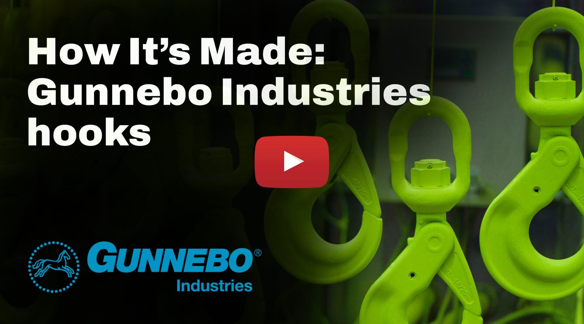 How it's made – Gunnebo Industries hooks - Kito Crosby