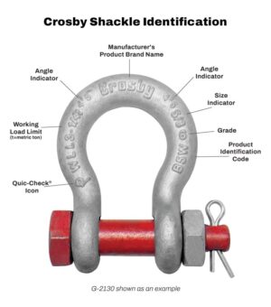 Crosby G-209R Subsea Shackles | Kito Crosby