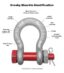 Crosby G-2140 Alloy Bolt Type Anchor Shackles | Kito Crosby