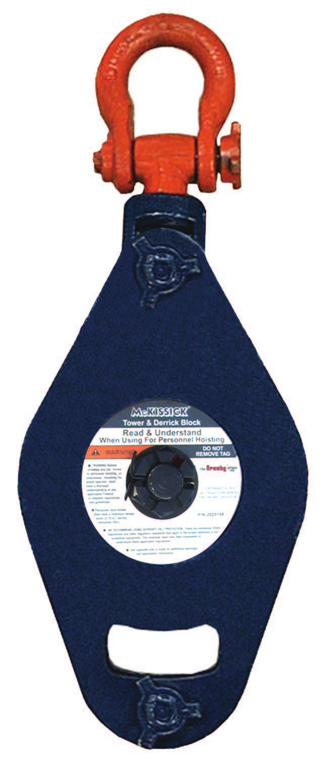 Crosby McKissick M-491 / G-491 Tower/Derrick Hoist Blocks | Kito Crosby