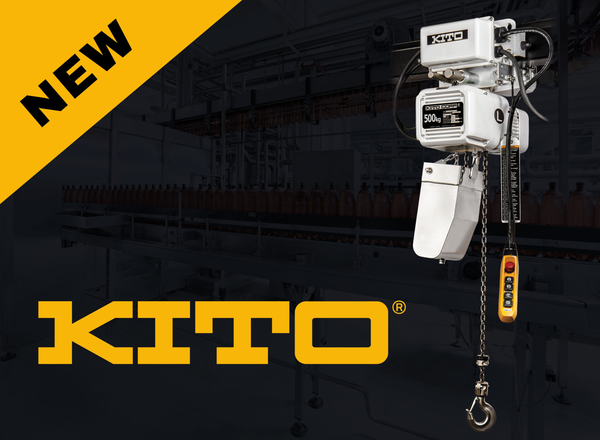 Kito Crosby launches new food grade Electric Chain Hoist range ...